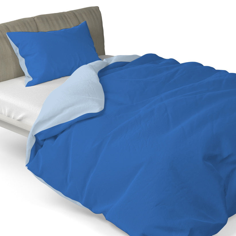 Funda de plumón Natura royal/azzu 1,5 plazas | Eurofunda